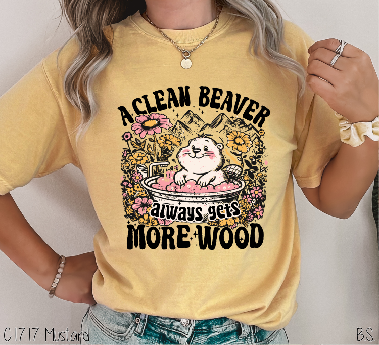 A Clean Beaver #BS7973 – Bama Signs & Screens