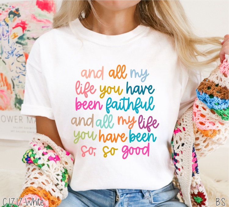 All My Life Faithful #BS7125 – Bama Signs & Screens