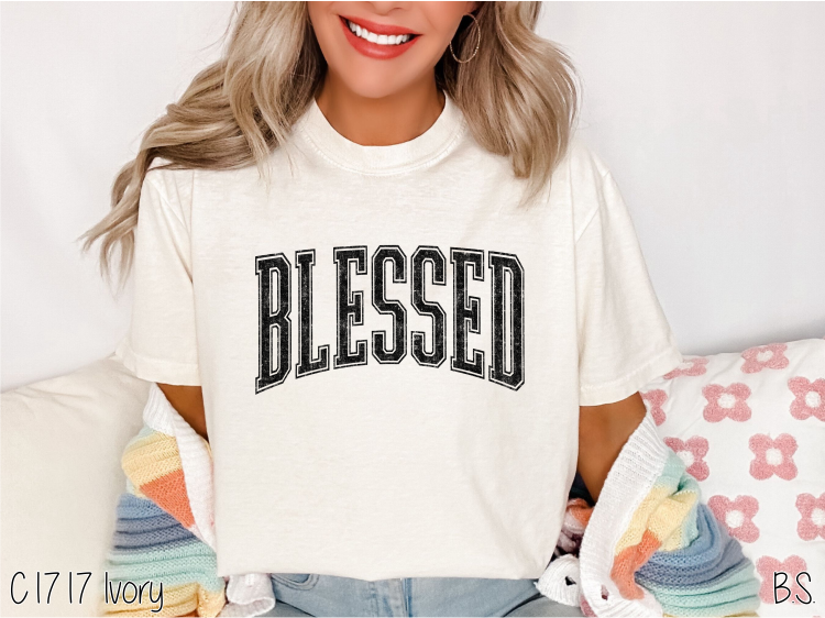 Arched Blessed #BS7884 – Bama Signs & Screens