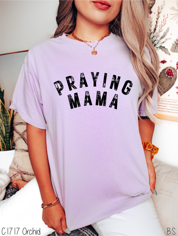 Black Arched Praying Mama #BS5485 – Bama Signs & Screens