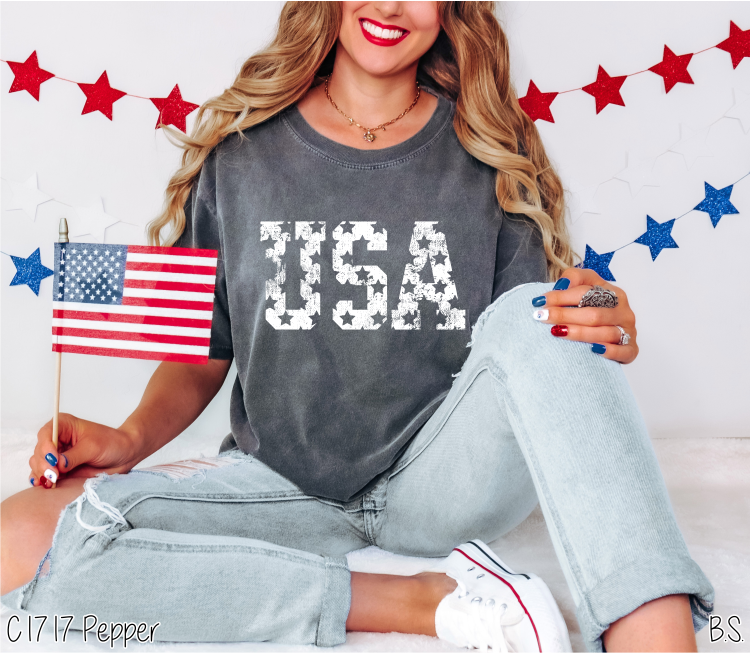 Distressed USA Stars #BS8026 – Bama Signs & Screens