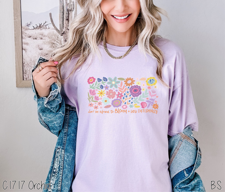 Don't Be Afraid To Bloom #BS7895 – Bama Signs & Screens