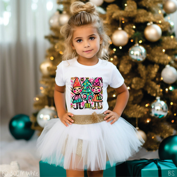Elves Preppy With Tree #BS8535 – Bama Signs & Screens