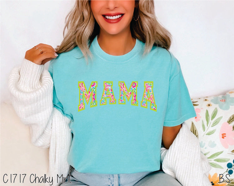 Green Floral Summer Mama #BS6761 – Bama Signs & Screens