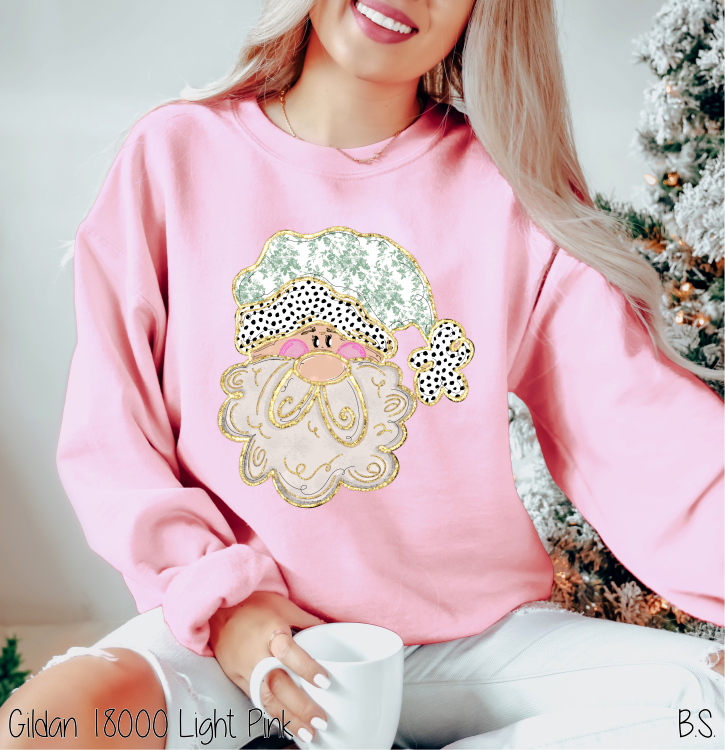 Green Grand Millennial Santa #BS7557 – Bama Signs & Screens