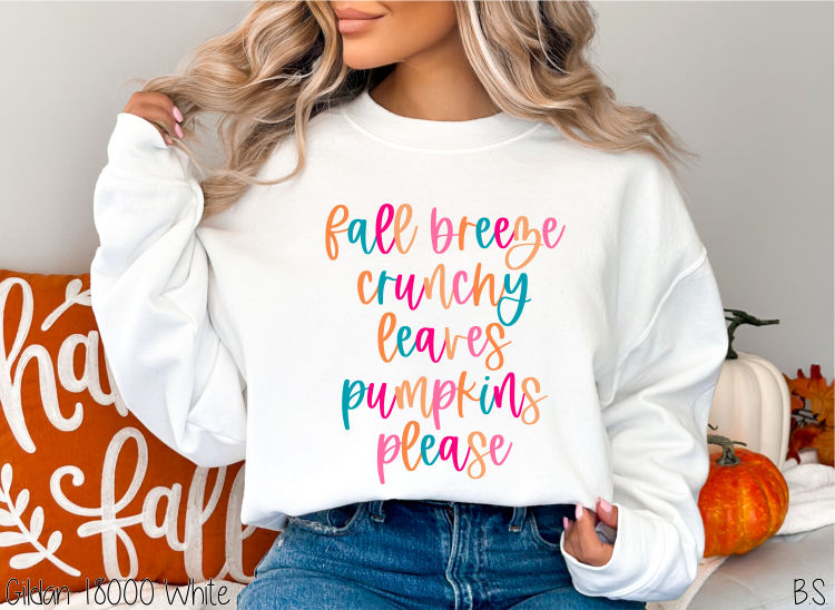 Multi Colored Fall Sayings Script #BS7278 – Bama Signs & Screens