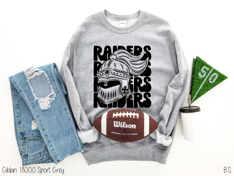 Raiders Stacked Mascot #BS5754 – Bama Signs & Screens