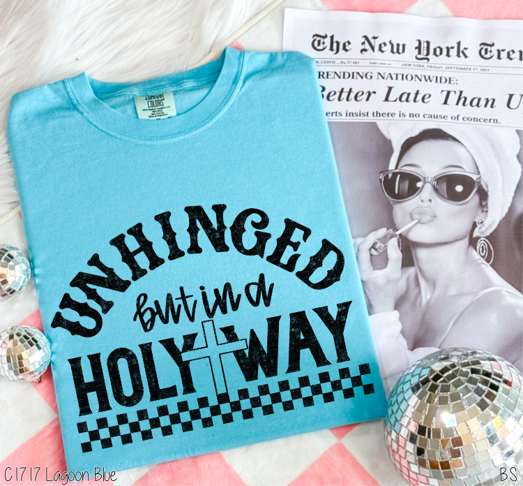 Unhinged In Holy Way #BS8158 – Bama Signs & Screens