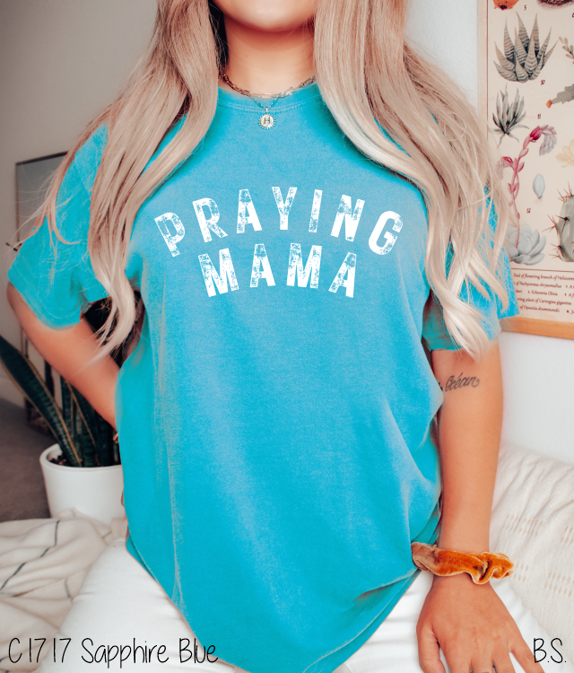 White Arched Praying Mama #BS5486 – Bama Signs & Screens