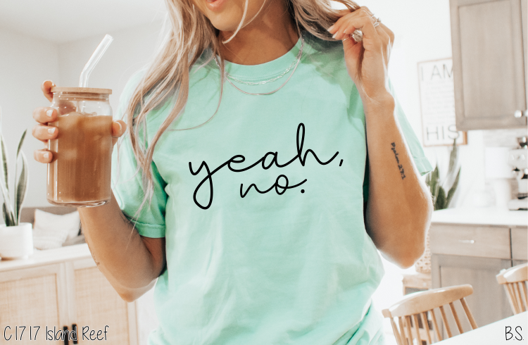 Yeah No #BS6720 – Bama Signs & Screens