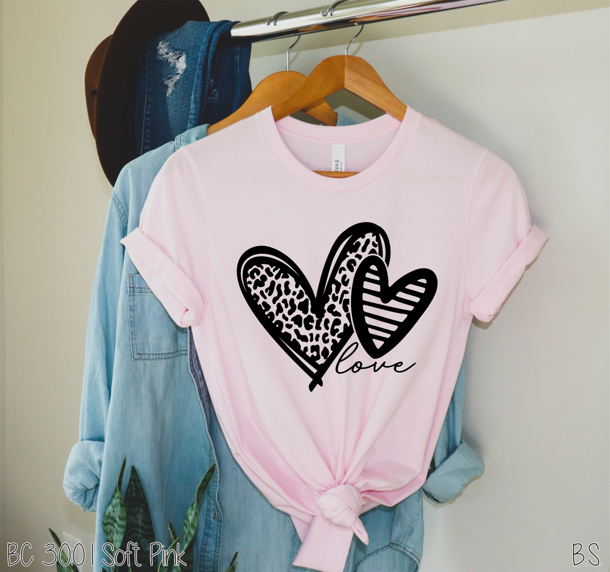 Double Heart Love #BS2648 – Bama Signs & Screens