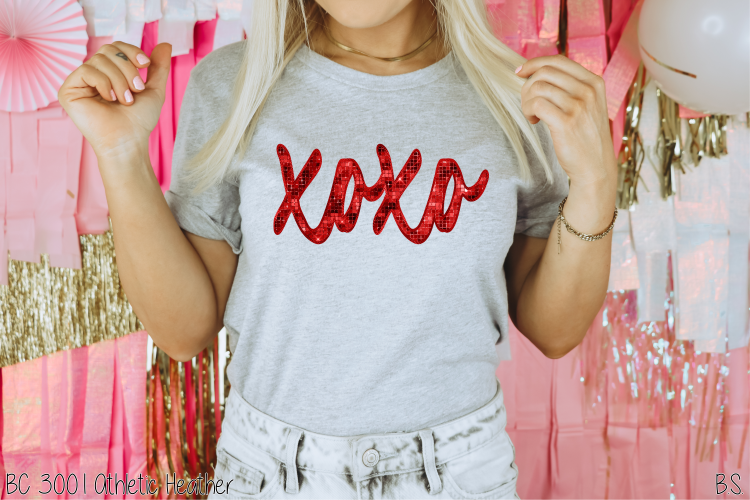 Red XOXO Bling #BS5002 – Bama Signs & Screens