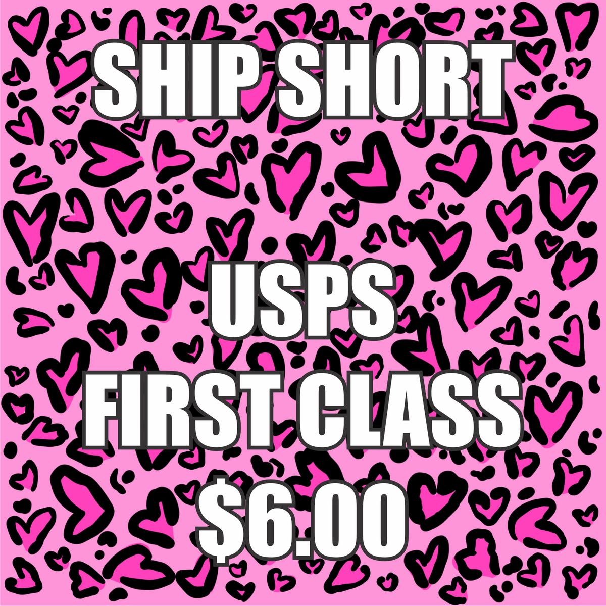 Ship Short USPS First Class Postage – Bama Signs & Screens